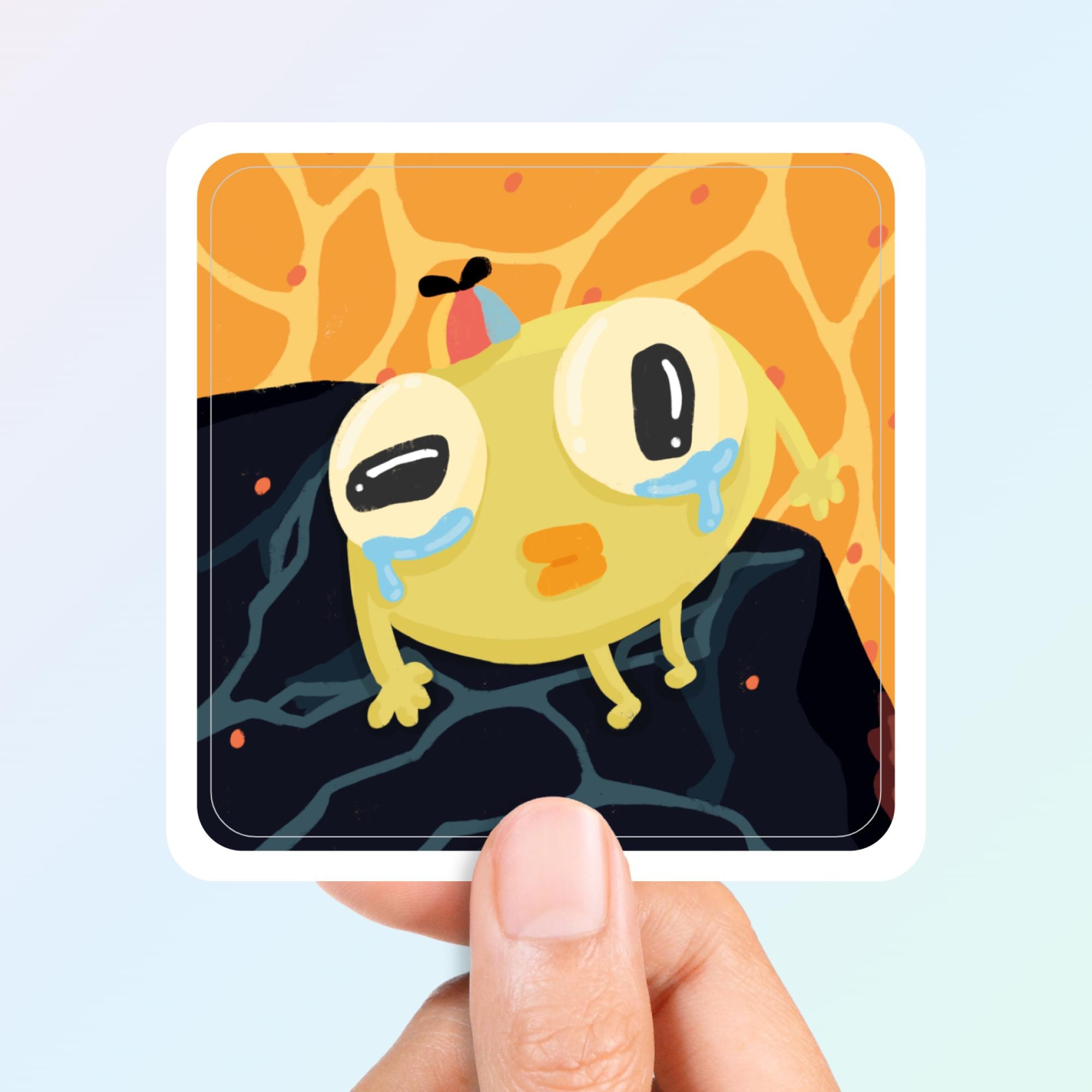 Bing Bong PEAK Game Stickers | Cute Plushie Character in All Biomes Set ...