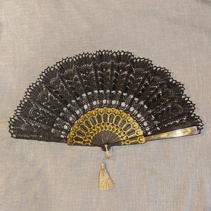 Handmade Lace Fan - Etsy