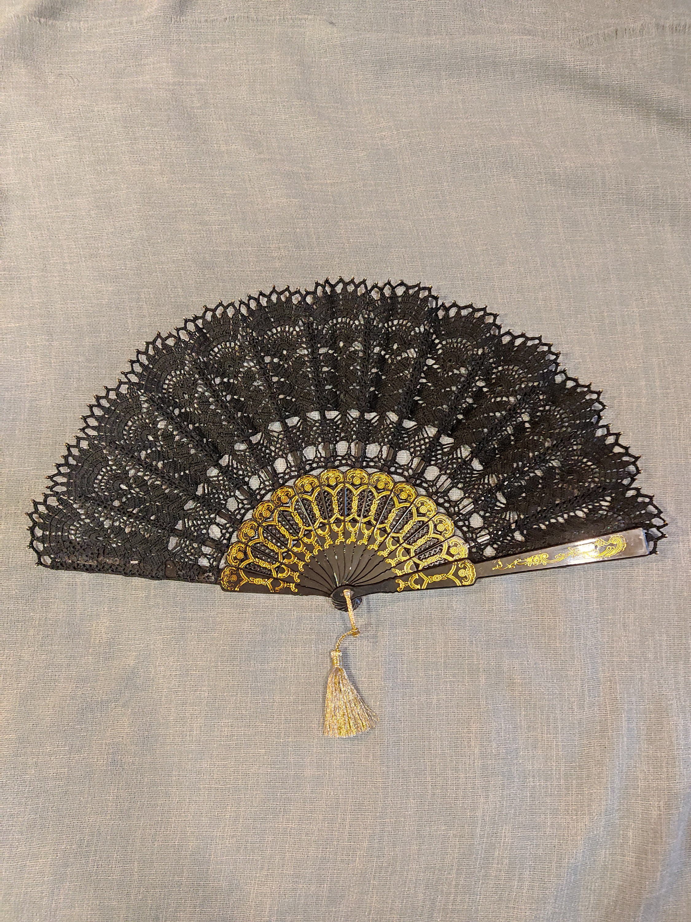Handmade Lace Fan - Etsy