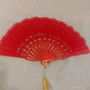 Handmade Lace Fan - Etsy