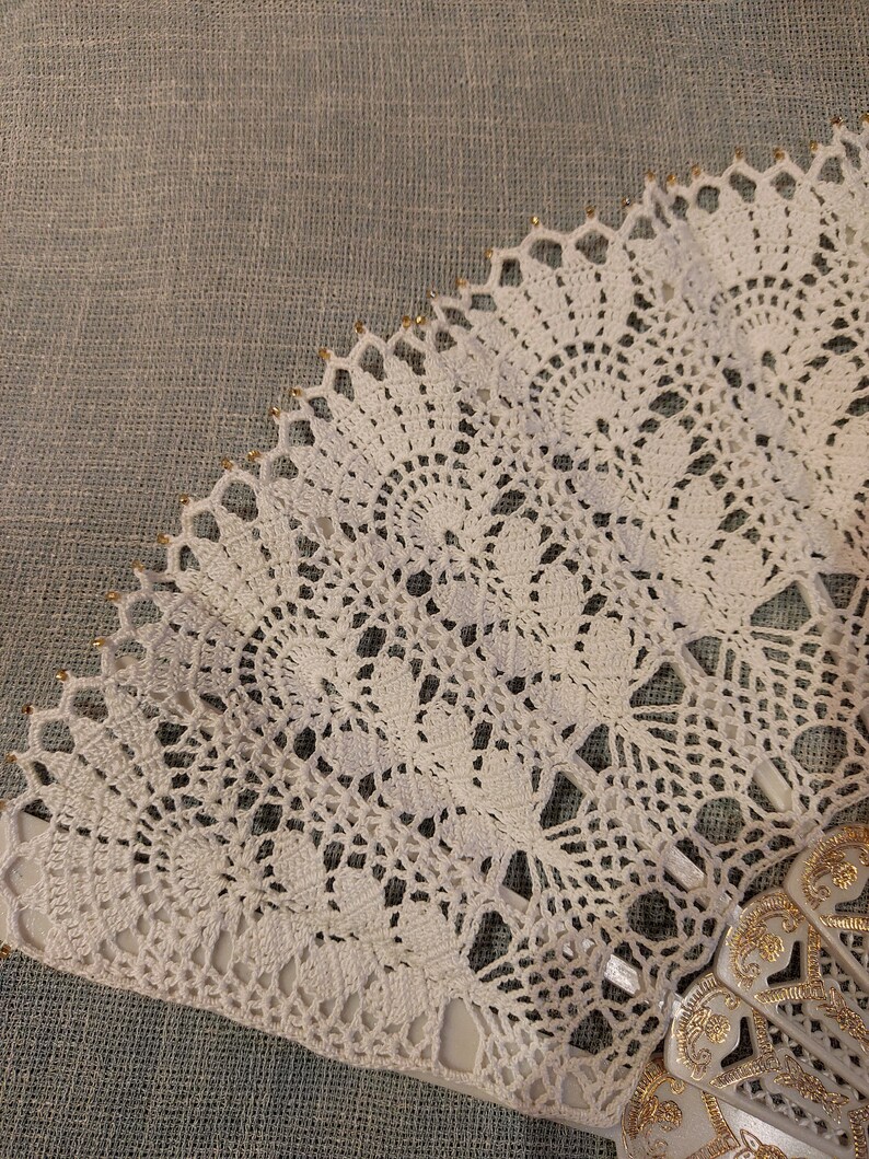 Handmade Lace Fan - Etsy