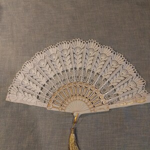 Handmade Lace Fan - Etsy