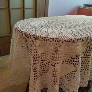 Oval Tablecloth - Etsy
