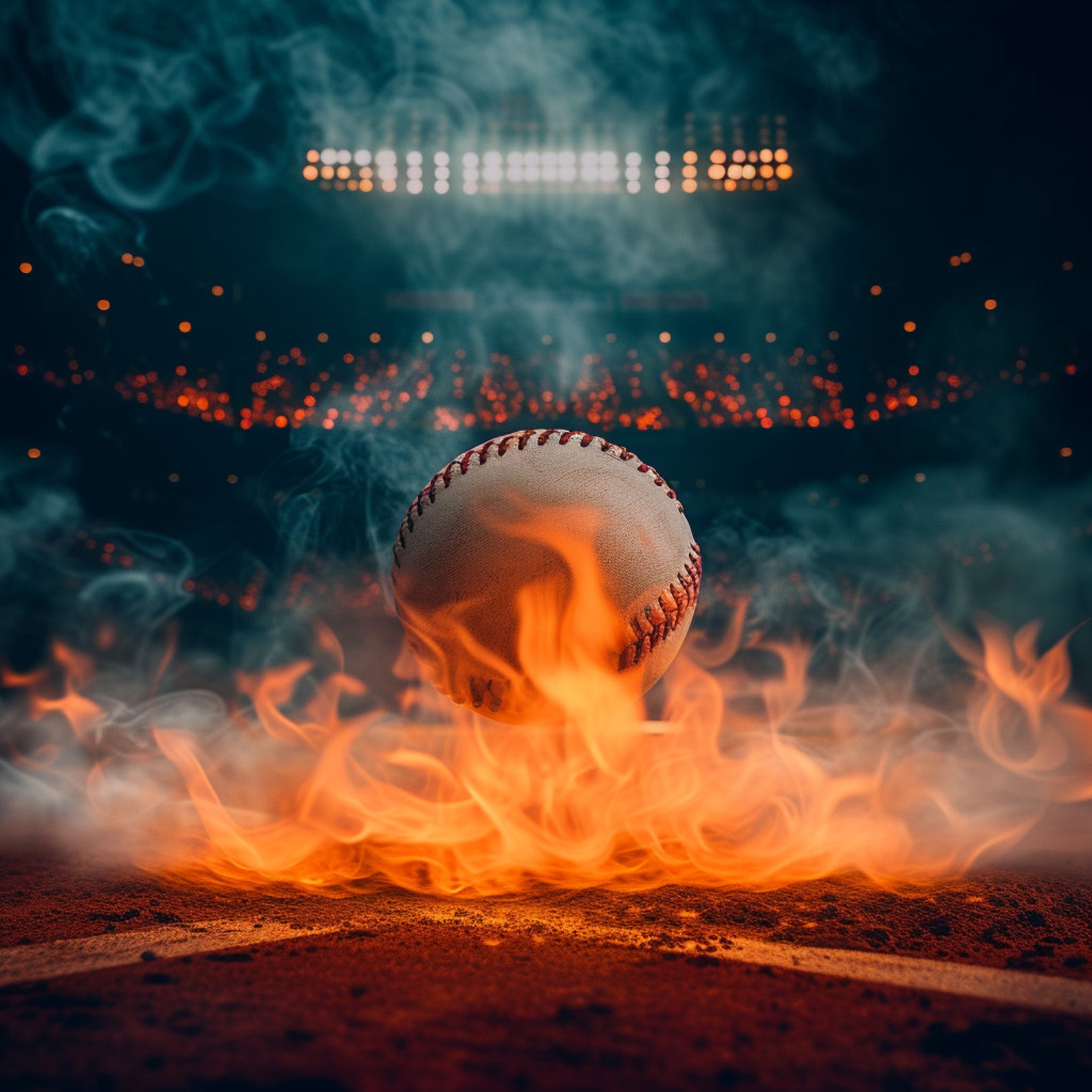 120 Baseball Digital Backdrops: Fog & Smoke Sports Backgrounds ...