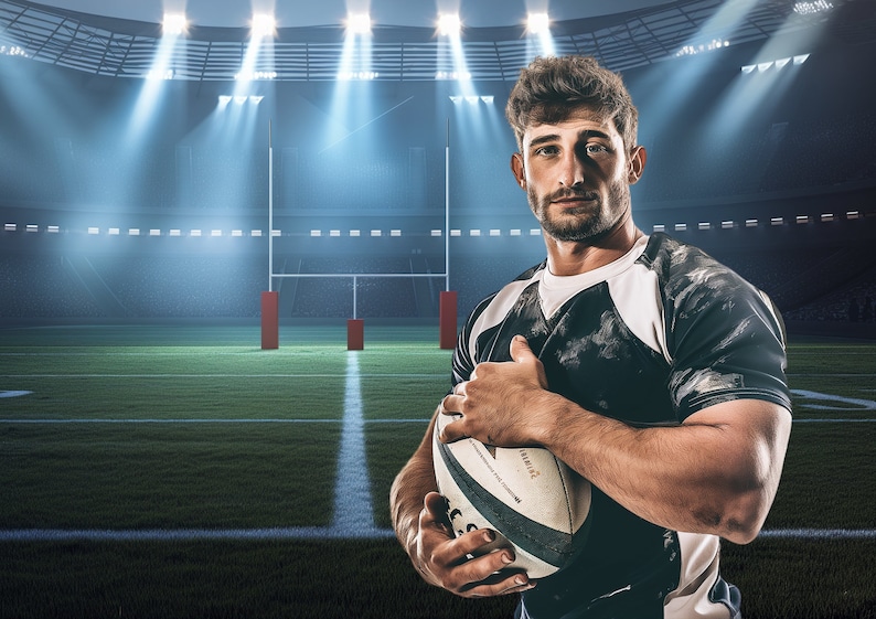 60 Rugby Stadium-themed Images for Sports Photo Backgrounds, Featuring ...