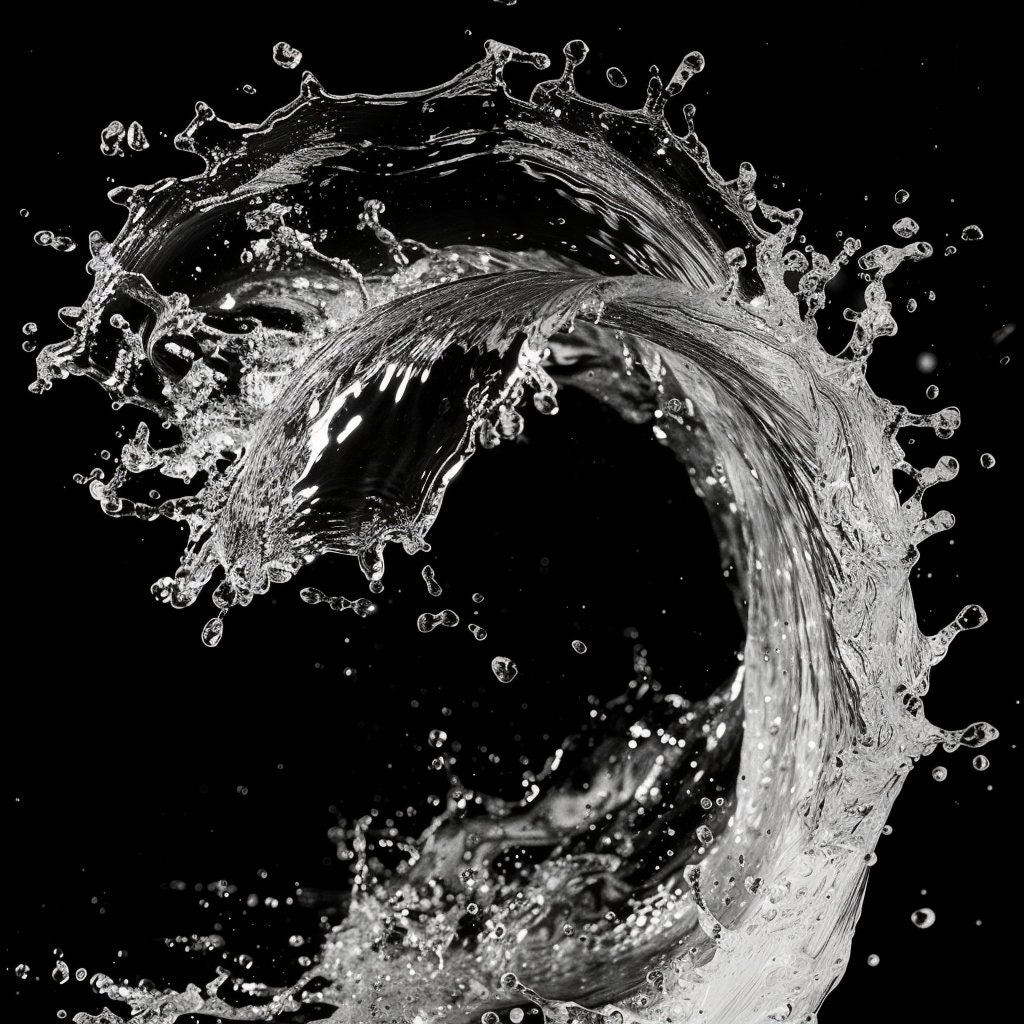 120 Water Splash Photo Overlays: Photography Effects (digital Download ...
