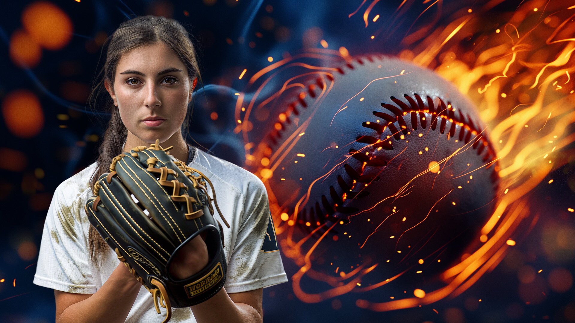 40 Baseball Fire Flying Themed Images for Sports Photo Backgrounds ...