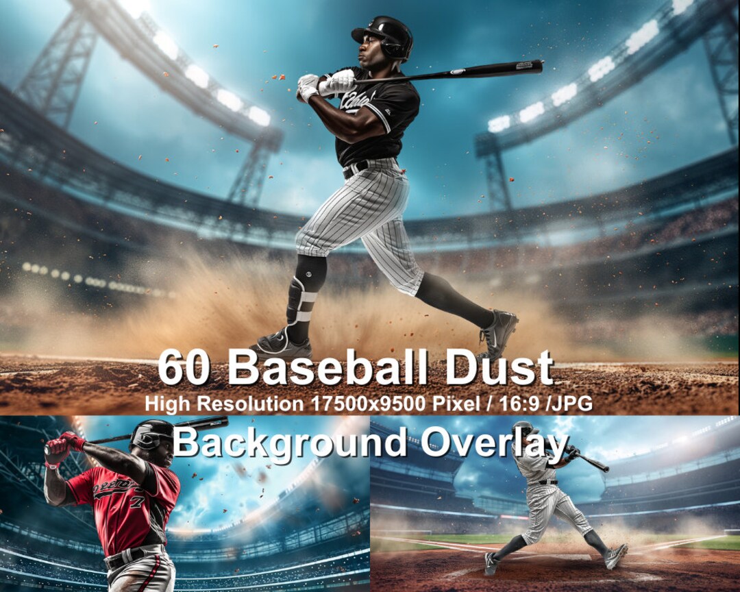 Baseball Stadium Dust Photo Backgrounds: 60 Sports Digital Backdrops - Etsy