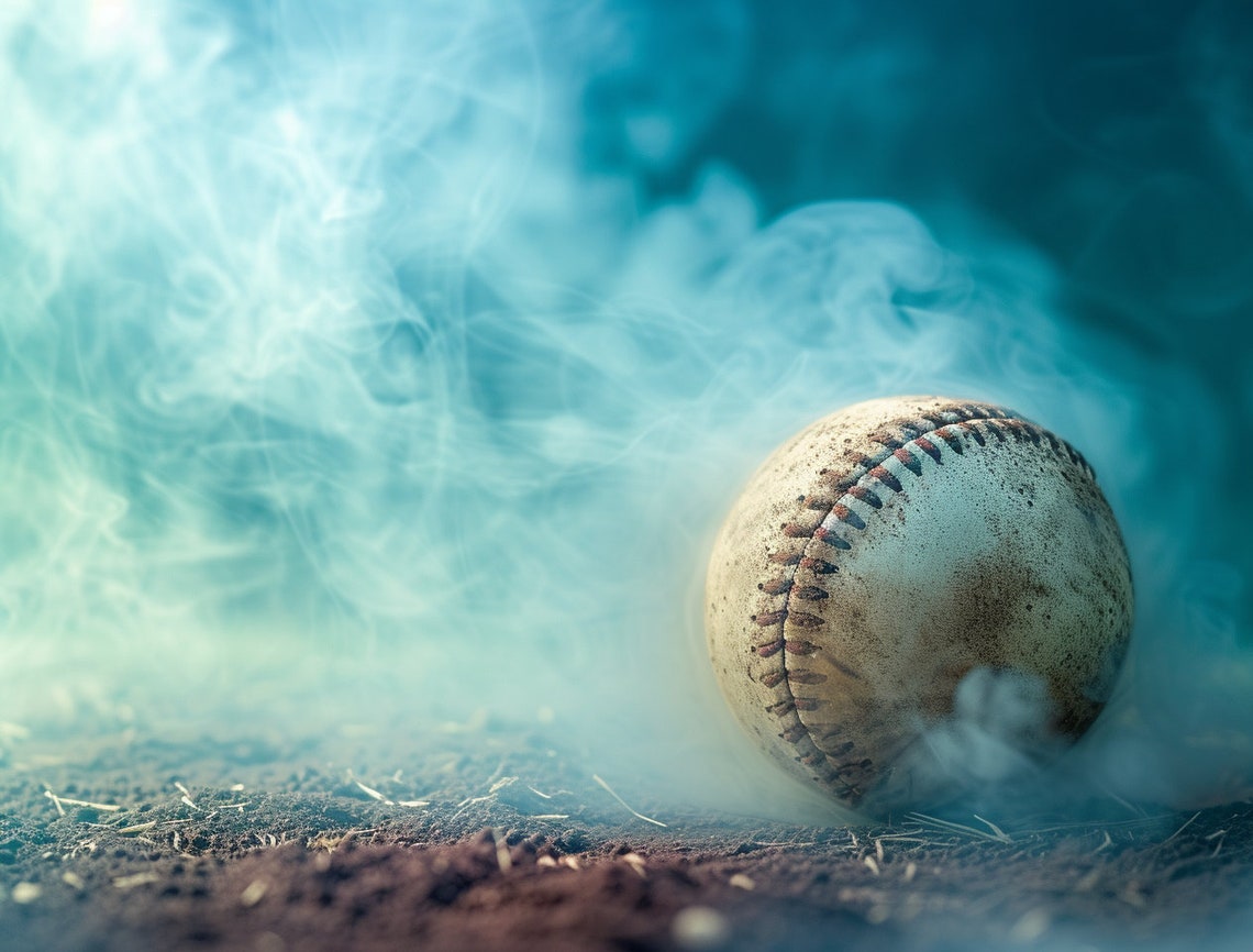 100 Baseball With Smoke-themed Images for Sports Photo Backgrounds ...