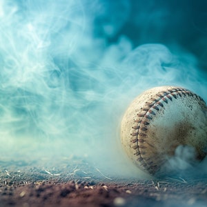 100 Baseball With Smoke-themed Images for Sports Photo Backgrounds ...