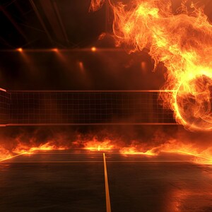 Collection of 20 Volleyball Backdrop for Sports Photo Backgrounds ...
