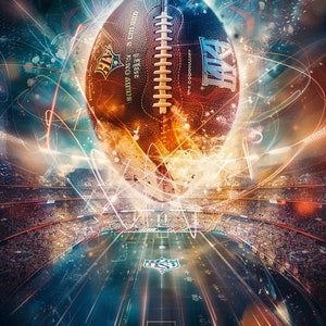 American Football Motion Backgrounds: 100 Photoshop Overlays (digital ...