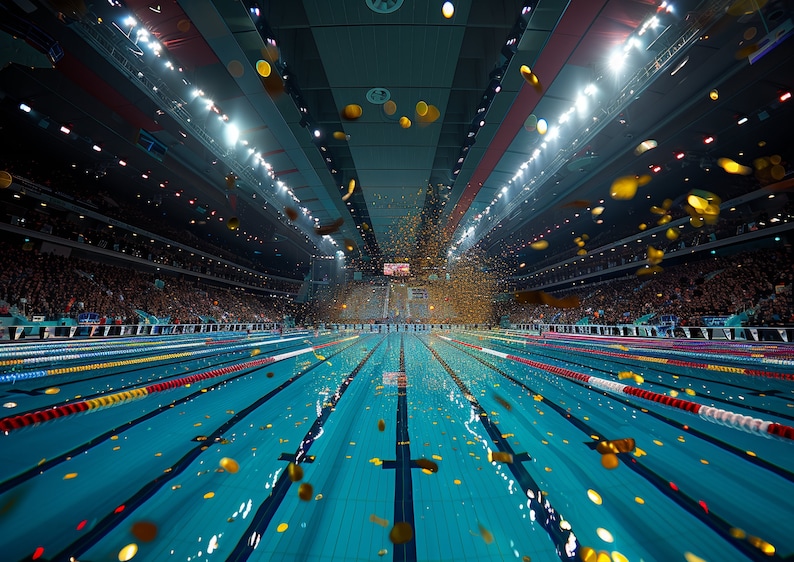 28 Olympic Swimming Pool-themed Images for Sports Photo Backgrounds ...