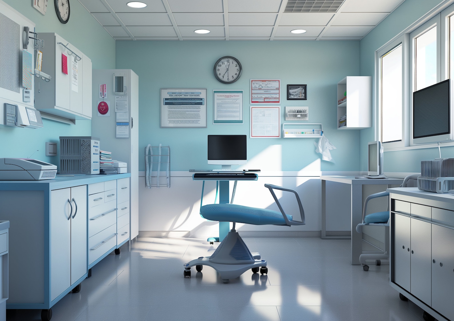 Nursing Station Photo Backgrounds: Medical Photoshop Overlays (digital ...