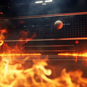 Collection of 20 Volleyball Backdrop for Sports Photo Backgrounds ...