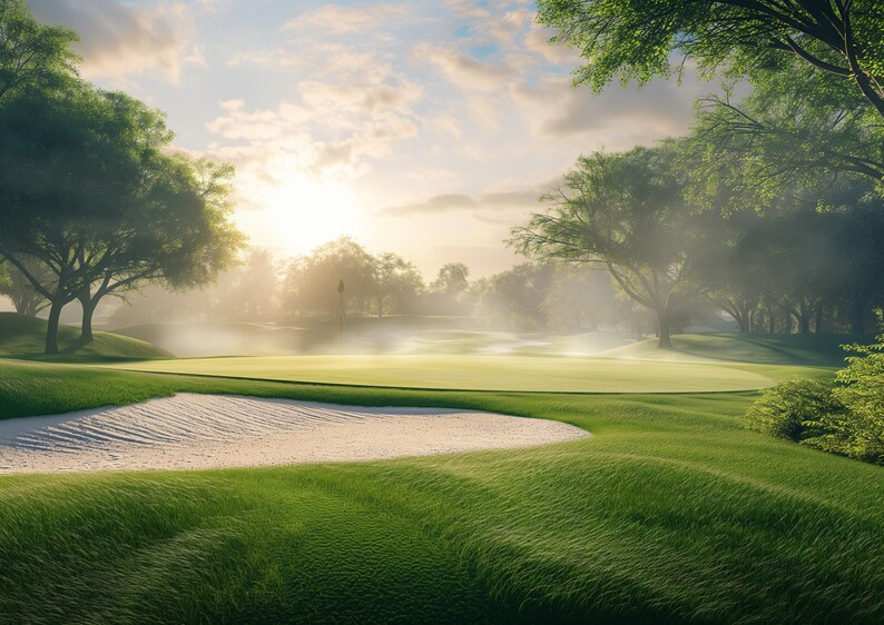 45 Sand Trap Golf Field Themed Images for Sports Photo Backgrounds ...