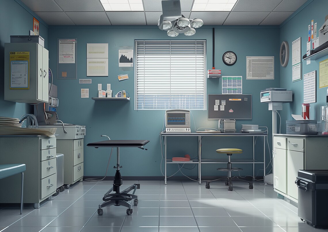 Nursing Station Photo Backgrounds: Medical Photoshop Overlays (digital ...