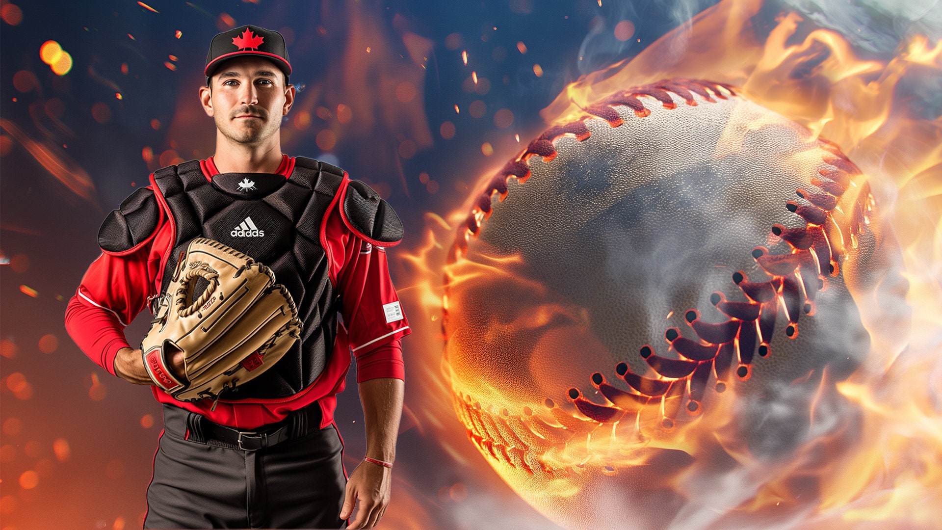 40 Baseball Fire Flying Themed Images for Sports Photo Backgrounds ...