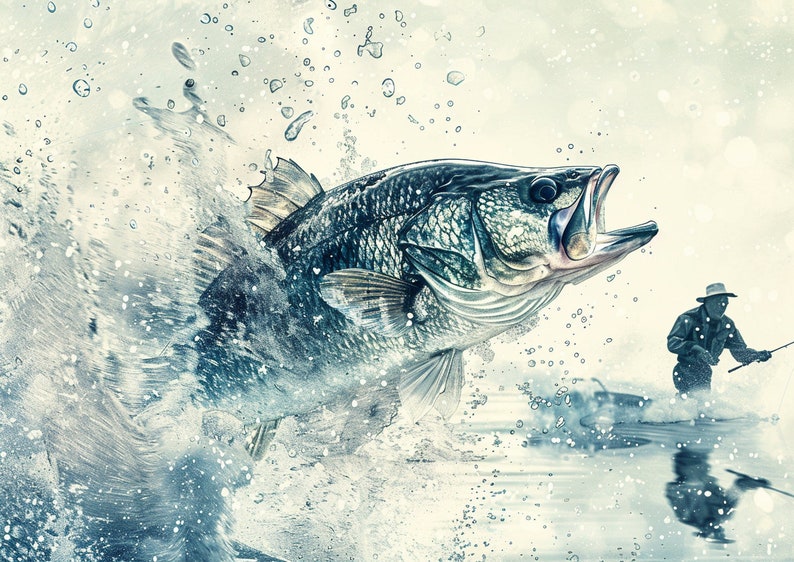 Fishing Sport Photo Overlays: 20 Digital Backdrops (7800x5500 Px) - Etsy