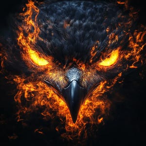 Fiery Animal Rage Poster Set: Sports Motivation Art (digital Download ...
