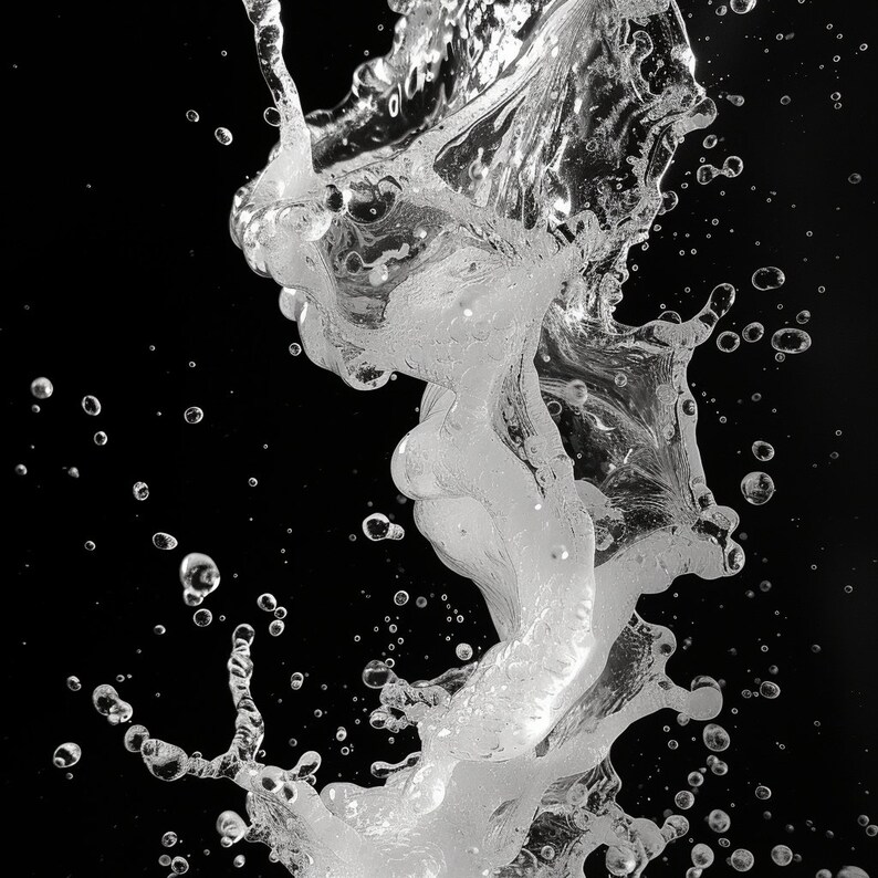 120 Water Splash Photo Overlays: Photography Effects (digital Download ...
