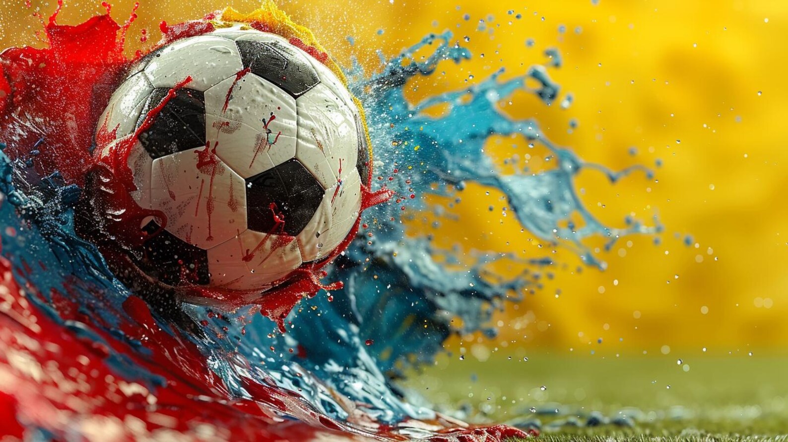 100 Soccer Color Splash-themed Images for Sports Photo Backgrounds ...