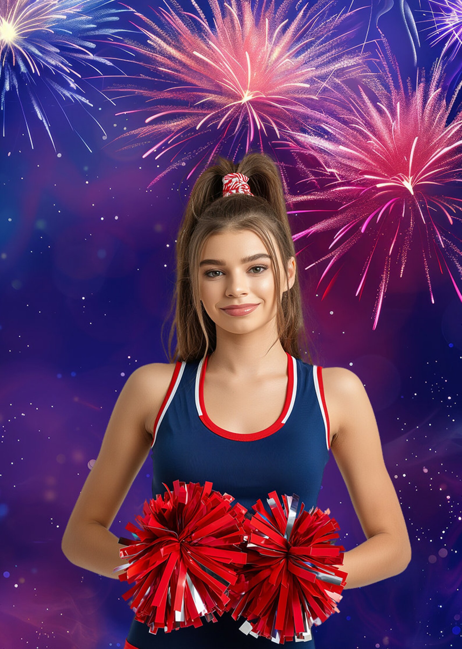 100 Firework Backdrop, Cheerleader Digital Backdrop, Dance Digital ...