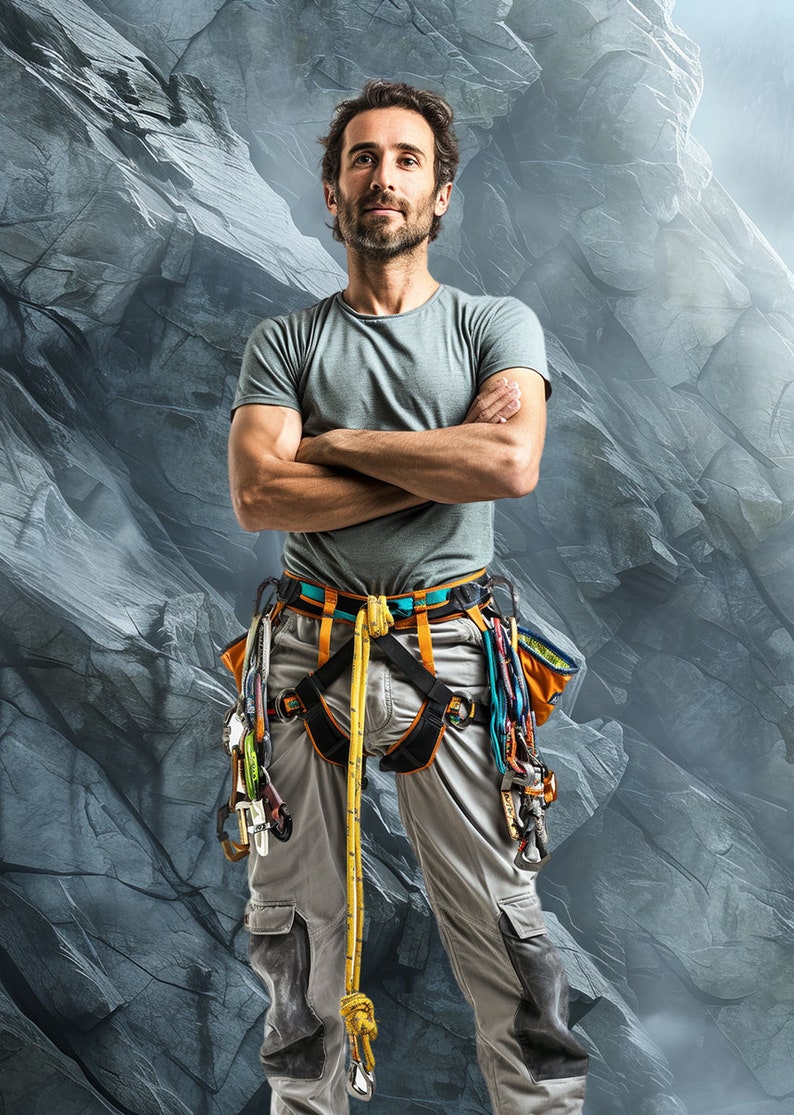 50 Rock Climbing-themed Images for Sports Photo Backgrounds | Digital ...