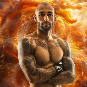 35 MMA Fire Dragon Themed Images for Sports Photo Backgrounds ...