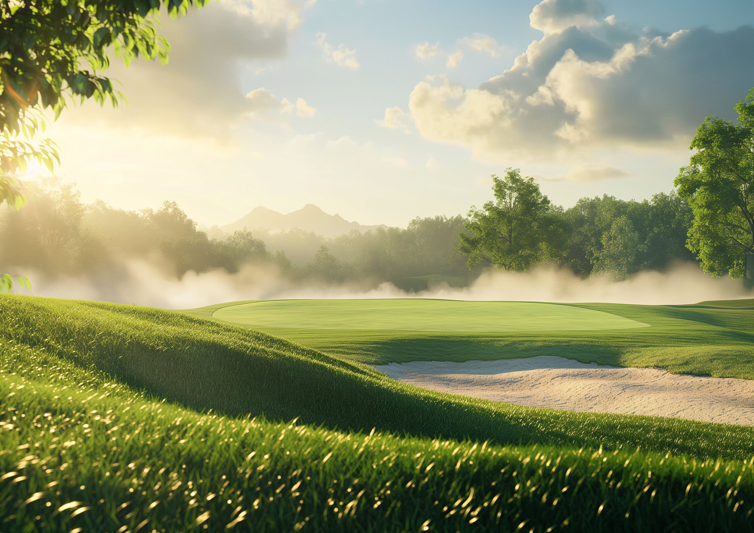 45 Sand Trap Golf Field Themed Images for Sports Photo Backgrounds ...