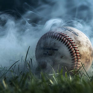 100 Baseball With Smoke-themed Images for Sports Photo Backgrounds ...