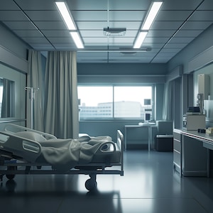24 Hospital Scene With Medical Equipment Photo Backgrounds | Digital ...