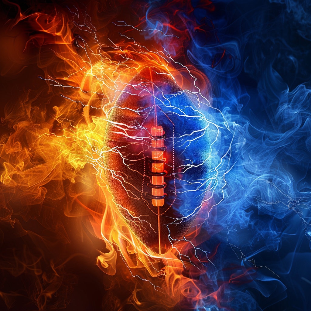 100 Lightning American Football-themed Images for Sports Photo ...