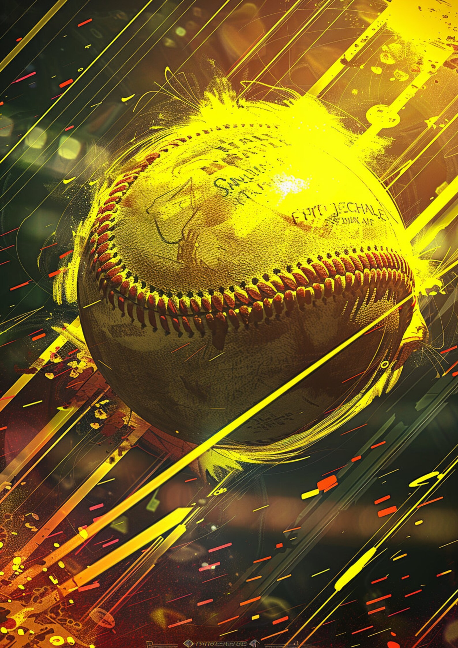 Softball Color Motion Backgrounds: 100 Sports Photo Overlays (digital ...