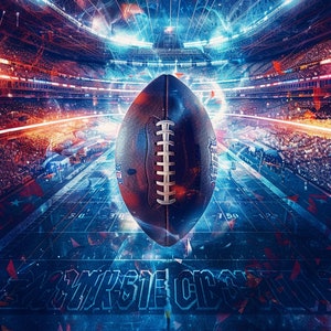 American Football Motion Backgrounds: 100 Photoshop Overlays (digital ...