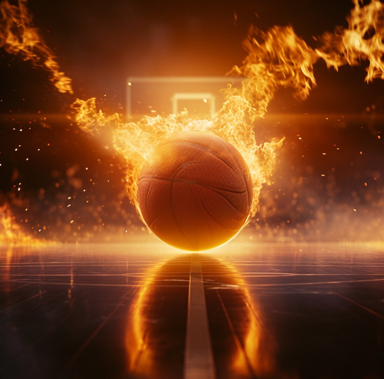 Collection of 20 Basketball-themed Images for Sports Photo Backgrounds ...