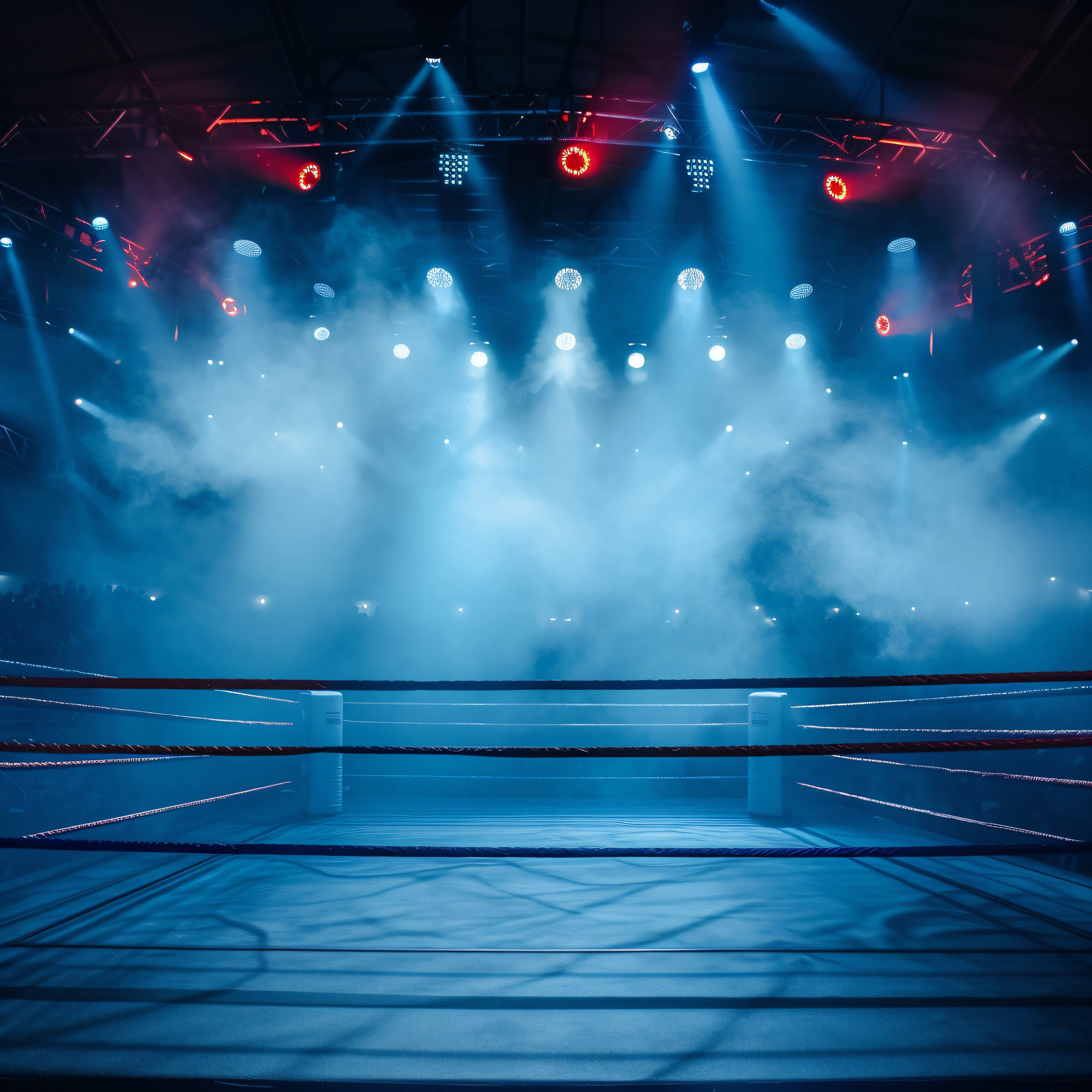 Boxing Stadium Photo Backgrounds: Sports Photography Overlays (digital ...