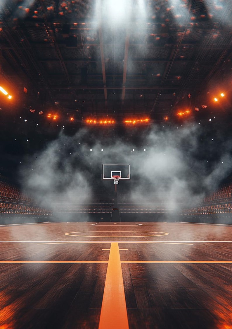 Basketball Stadium Photo Backgrounds: 100 Photoshop Digital Backdrops ...