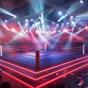 45 Boxing Stadium Lightshow Images for Sports Photo Backgrounds ...