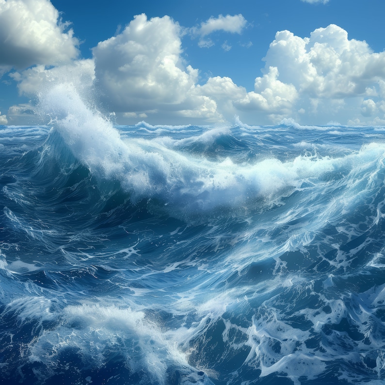 Ocean Wave Photo Backgrounds: Sports Photography Backdrops (digital ...