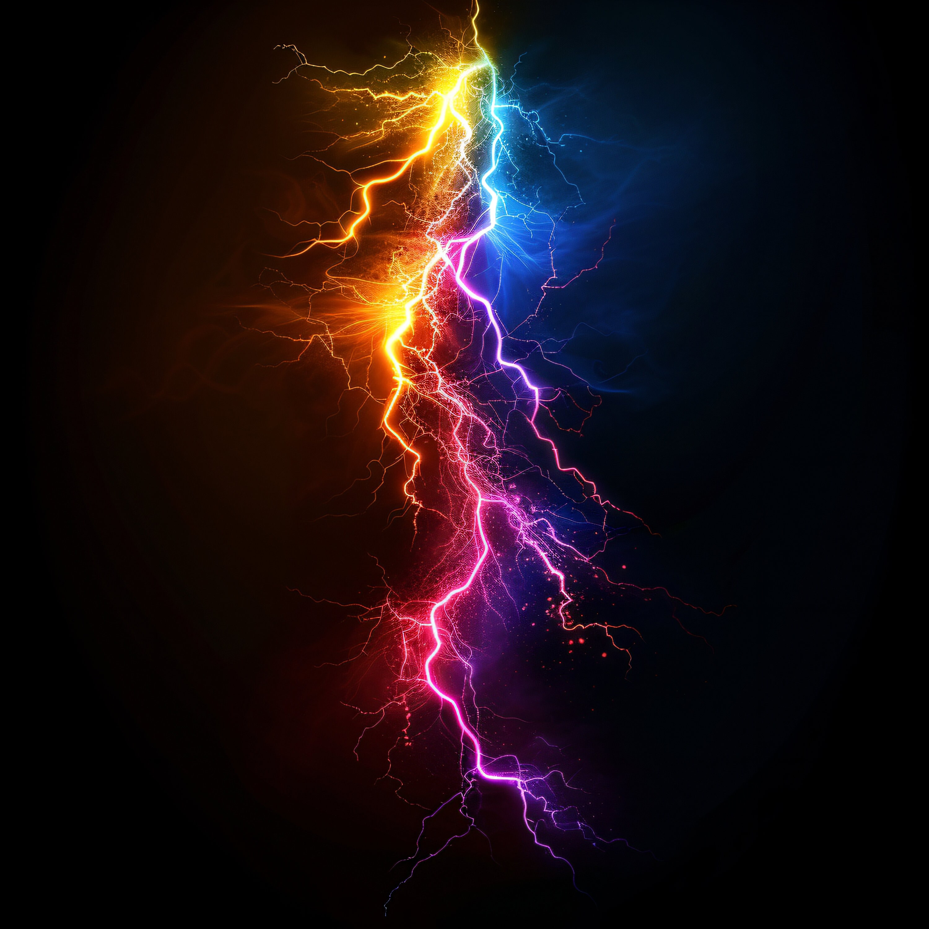 100 Thunderbolts Images for Sports Photo Backgrounds Colorful Sparking ...