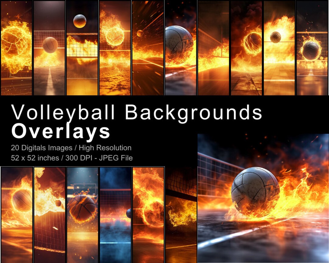Collection of 20 Volleyball Backdrop for Sports Photo Backgrounds ...