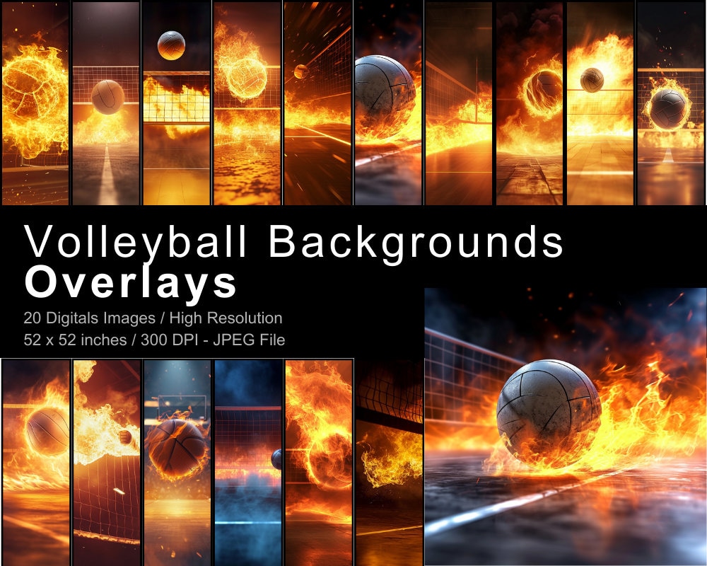 Collection of 20 Volleyball Backdrop for Sports Photo Backgrounds ...