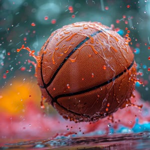 Sports Backgrounds | 100 Basketball Color Splash Themed Images for ...