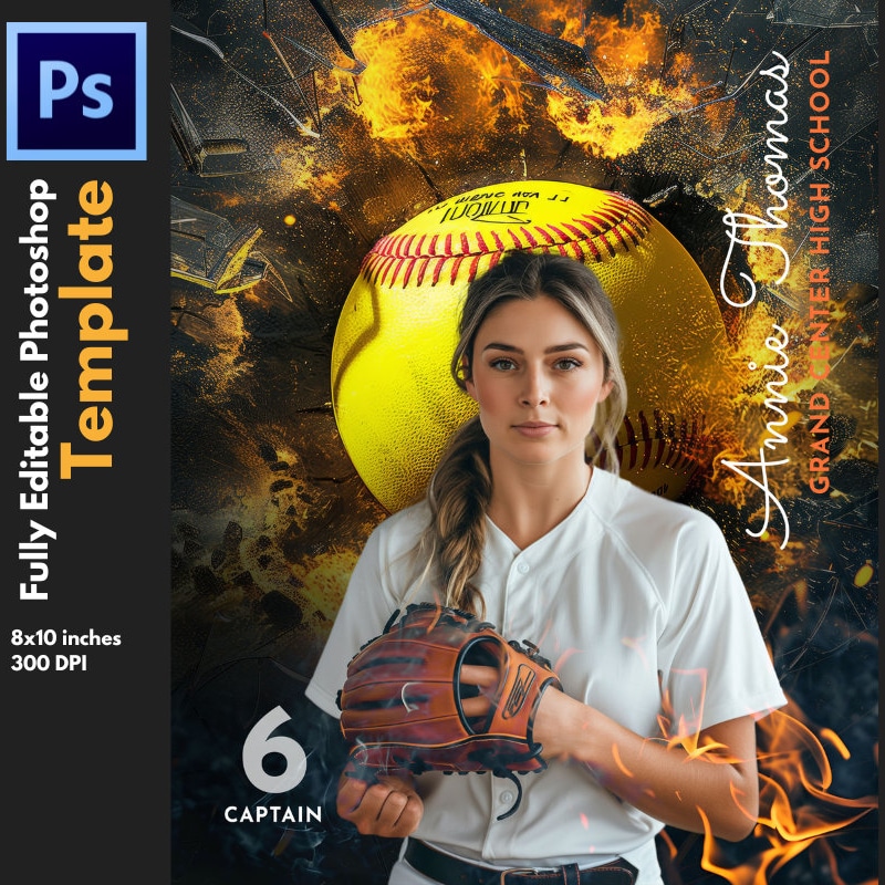 Photoshop Template - Etsy