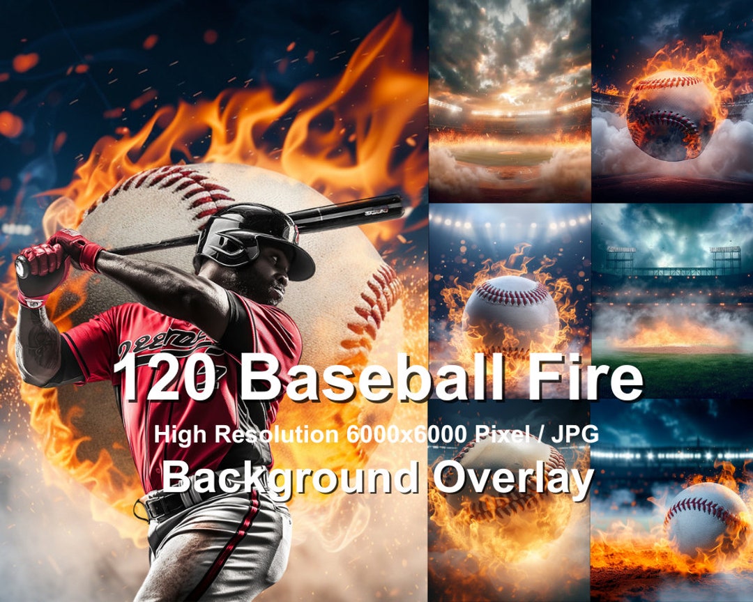 120 Baseball Digital Backdrops: Fog & Smoke Sports Backgrounds ...