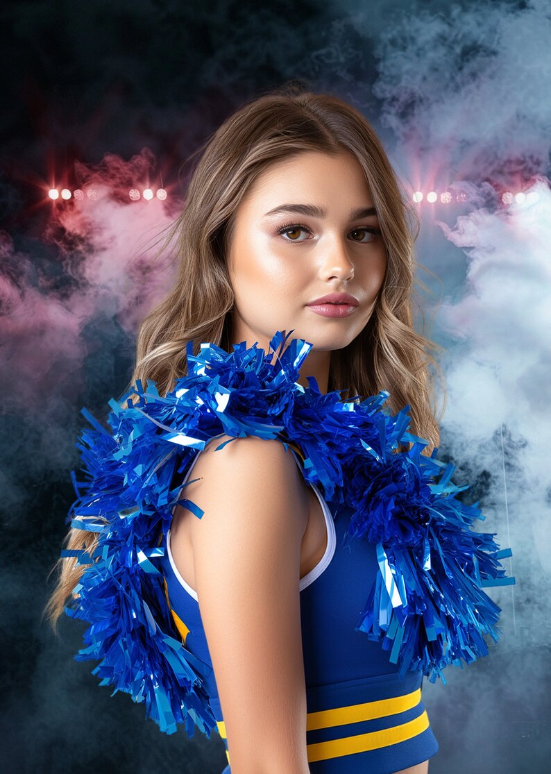 Sports Spotlight Backgrounds: Foggy Photo Overlays (digital Download ...