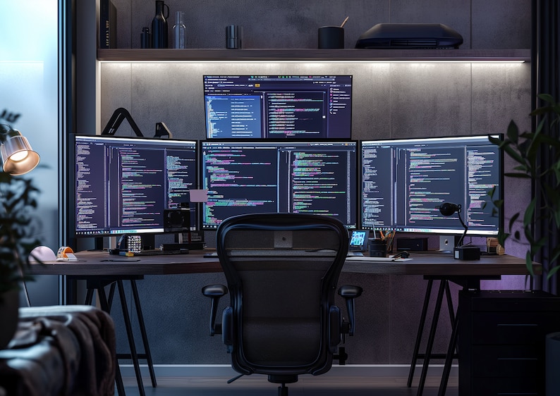 24 Software Engineer Photo Backgrounds Digital Backdrops for Photoshop ...