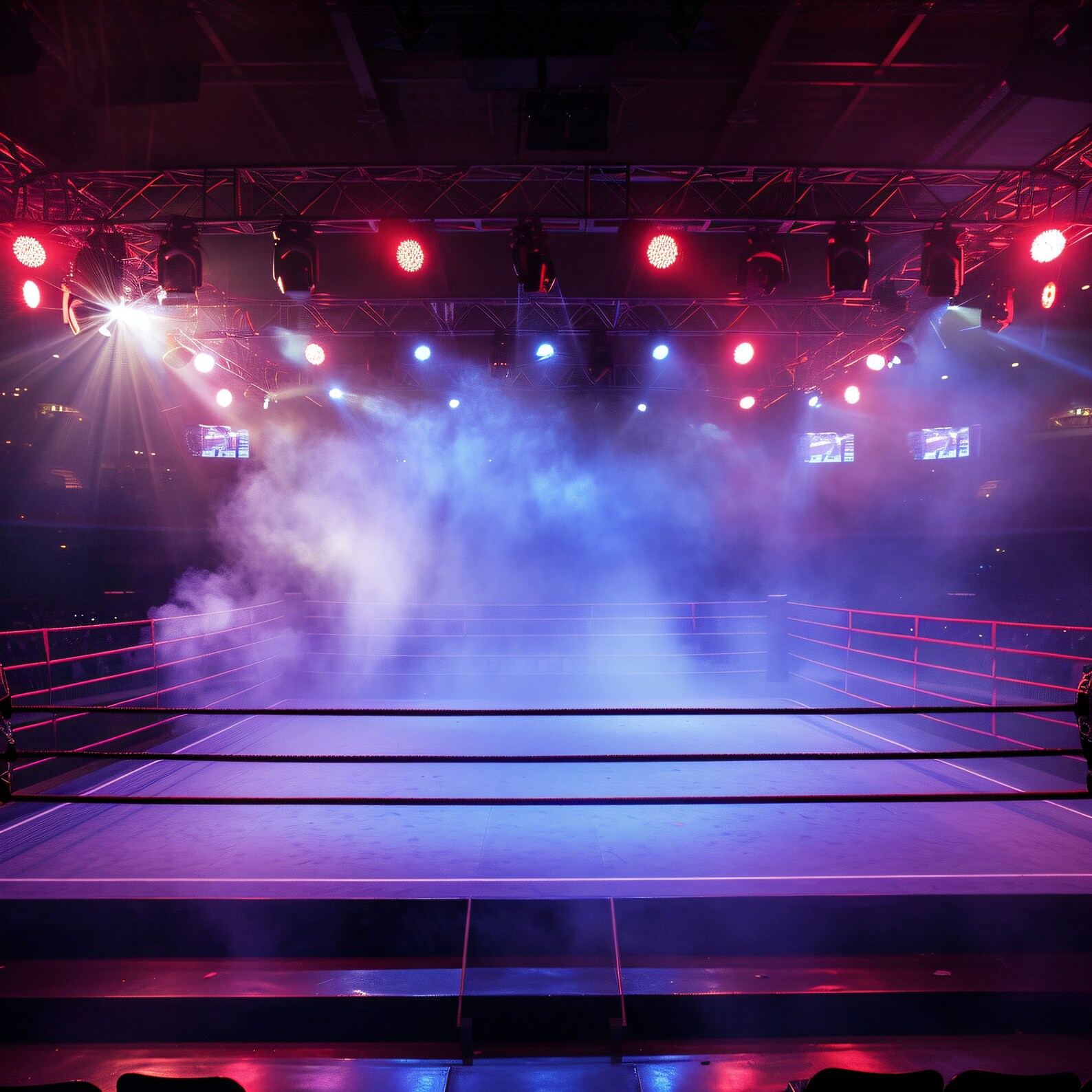 Boxing Stadium Photo Backgrounds: Sports Photography Overlays (digital ...