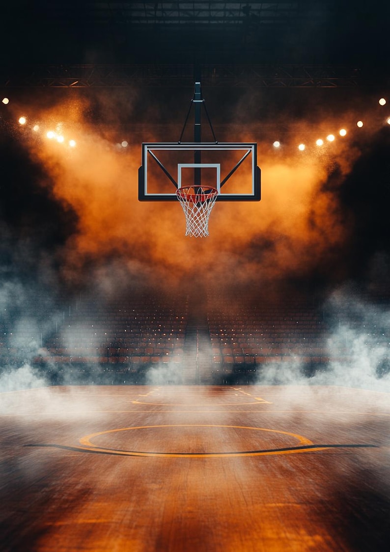 Basketball Stadium Photo Backgrounds: 100 Photoshop Digital Backdrops ...